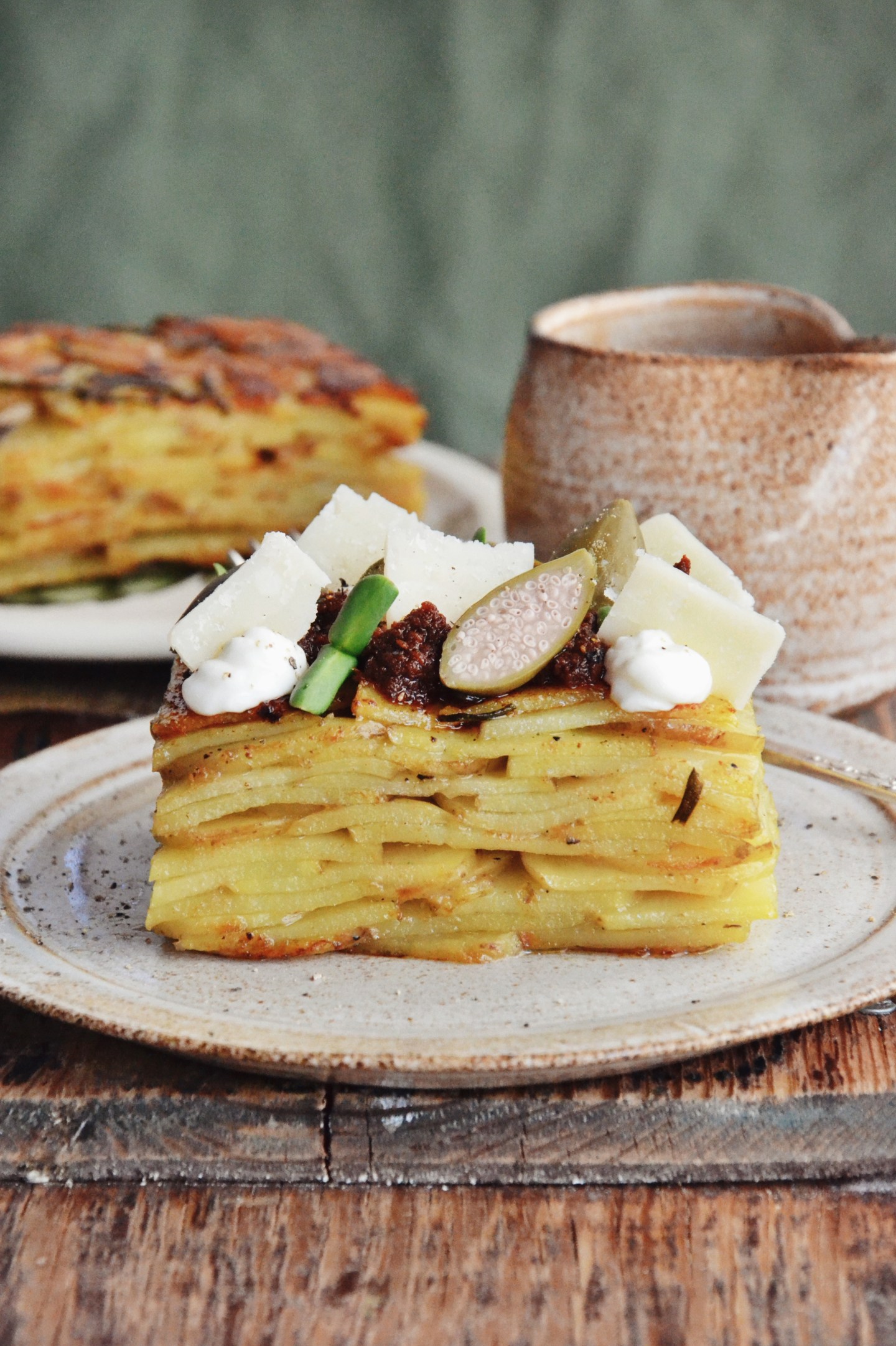 Potatiskaka med Rosmarinsmör & Parmesan - Primavera Content